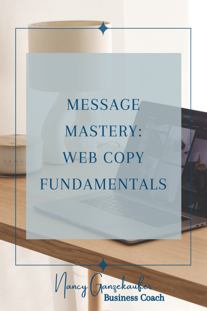 Message Mastery: Web Copy Fundamentals