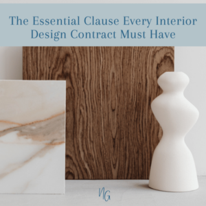 The Essential Clause Every Interior Design Contract Must Have - | Nancy ...